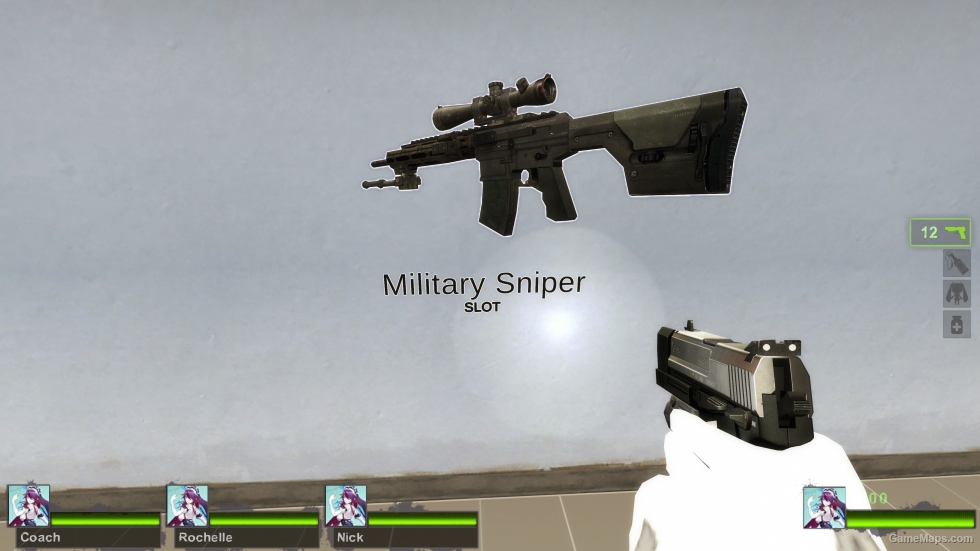 MW3 RSASS (military sniper) [Sound fix Ver] (Mod) for Left 4 Dead 2 ...