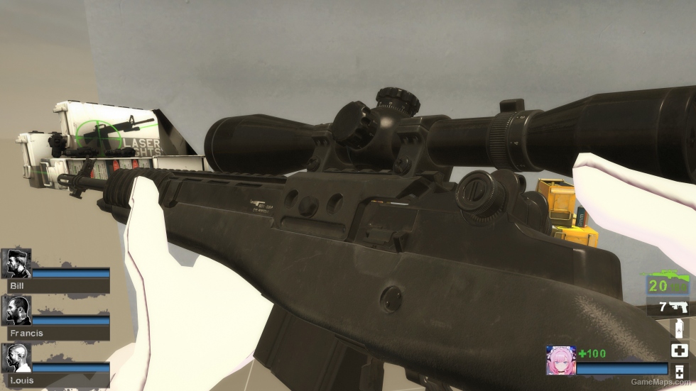 M21 Suppressed Sniper Rifle