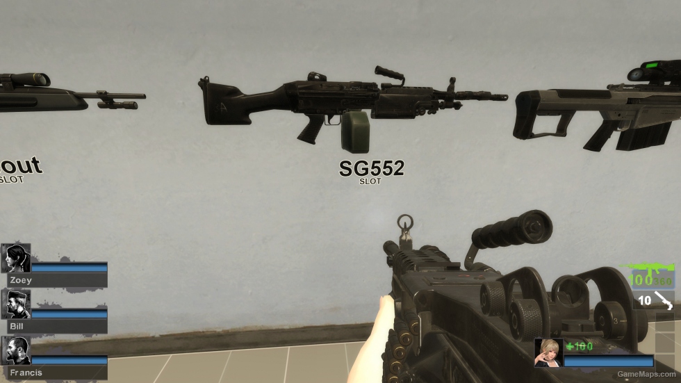 MWR M249 sg552 (request) (Mod) for Left 4 Dead 2 - GameMaps.com