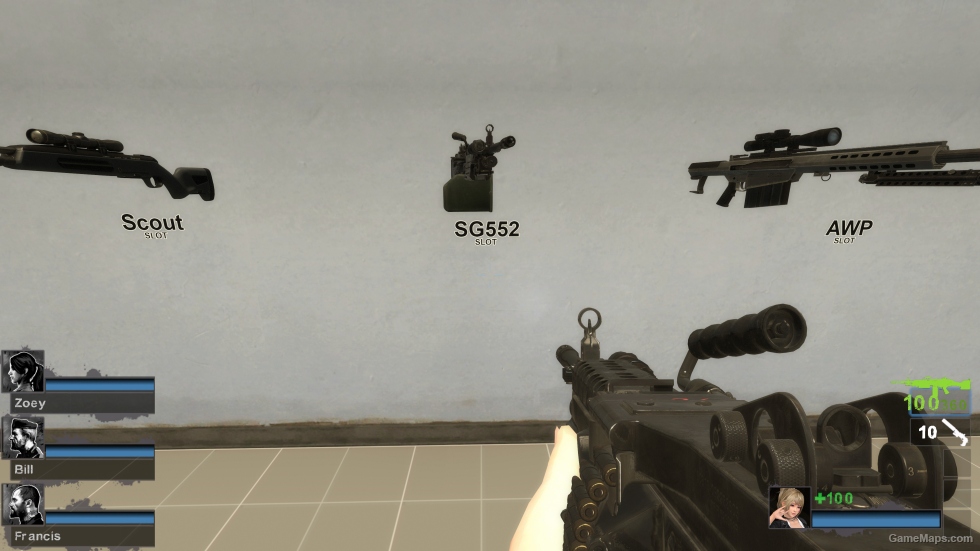 MWR M249 sg552 (request) (Mod) for Left 4 Dead 2 - GameMaps.com