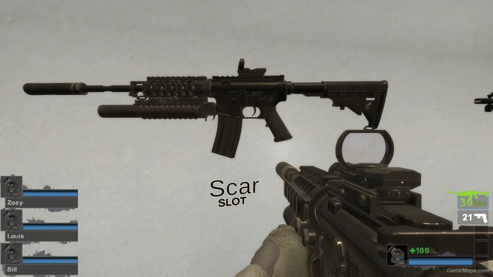 MWR M4A1 M203 (Desert Rifle) [request] (Mod) for Left 4 Dead 2 ...