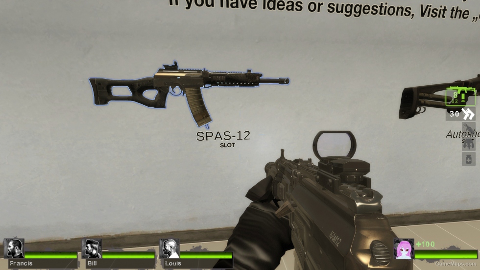 MWR Saiga-12 [SPAS-12] (request) (Mod) for Left 4 Dead 2 - GameMaps.com