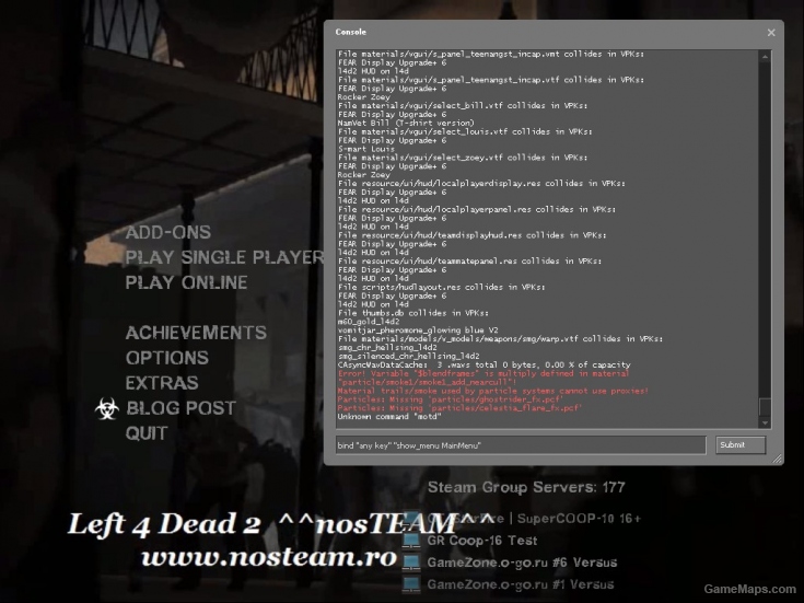 My Client Menu for Left 4 dead 2 (Mod) for Left 4 Dead 2 - GameMaps.com