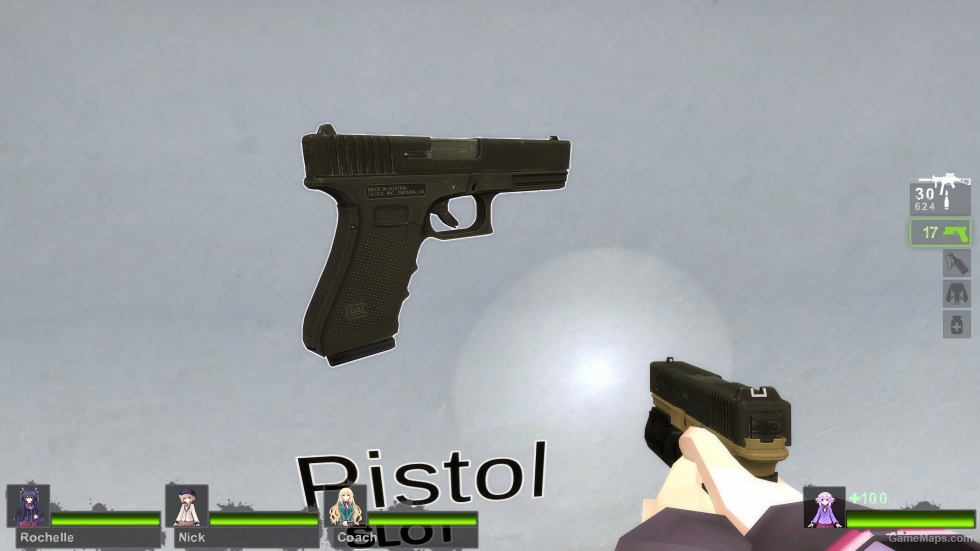 NMRIH Glock 17 Gen 4 (Dual pistols) (Mod) for Left 4 Dead 2 - GameMaps.com