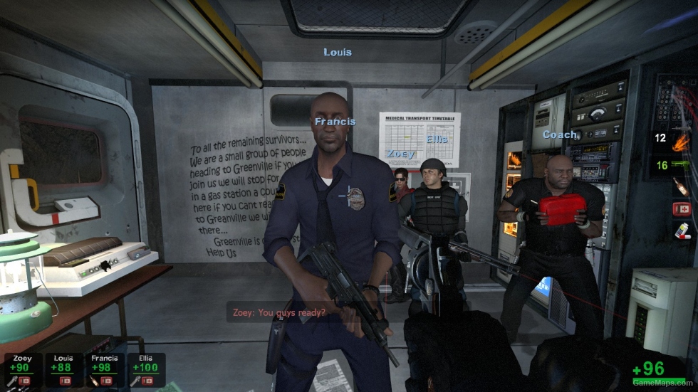 Officer Louis V2 (l4d2 version) (Mod) for Left 4 Dead 2 - GameMaps.com