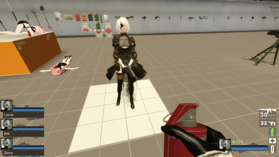 Only 2B unofficial Zoey (request) (Mod) for Left 4 Dead 2 - GameMaps.com