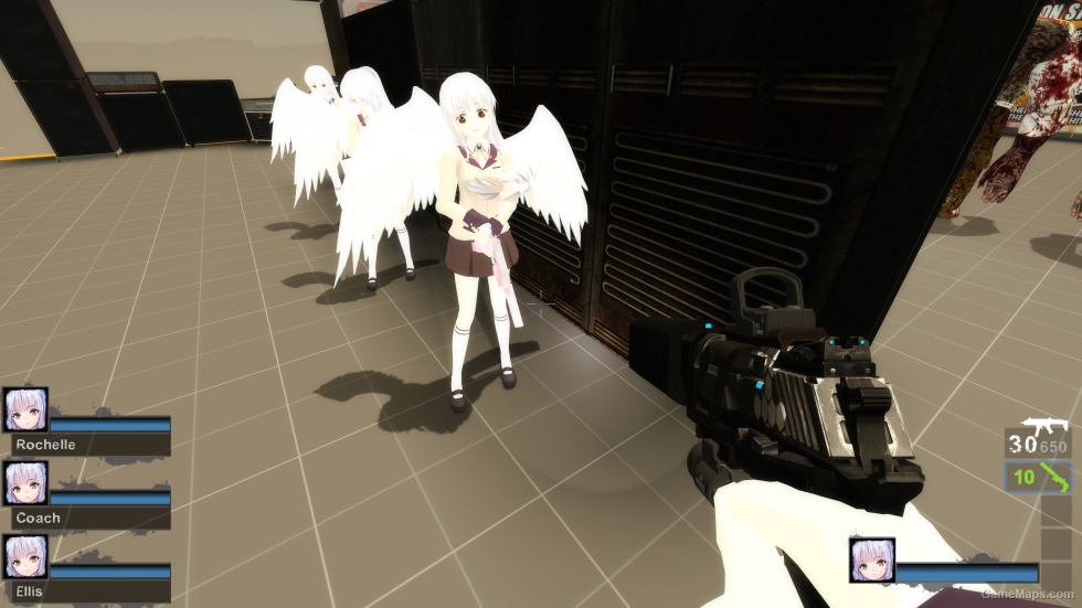 Only AB Tachibana Kanade Zoey (Mod) for Left 4 Dead 2 - GameMaps.com