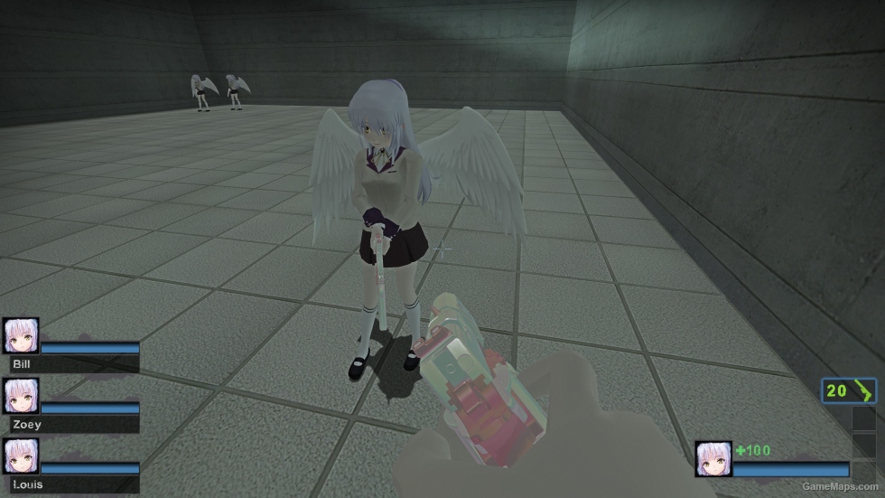 Only AB Tachibana Kanade Zoey (Mod) for Left 4 Dead 2 - GameMaps.com