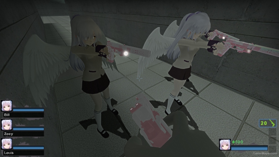 Only AB Tachibana Kanade Zoey (Mod) for Left 4 Dead 2 - GameMaps.com