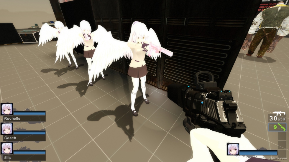 Only AB Tachibana Kanade Zoey (Mod) for Left 4 Dead 2 - GameMaps.com
