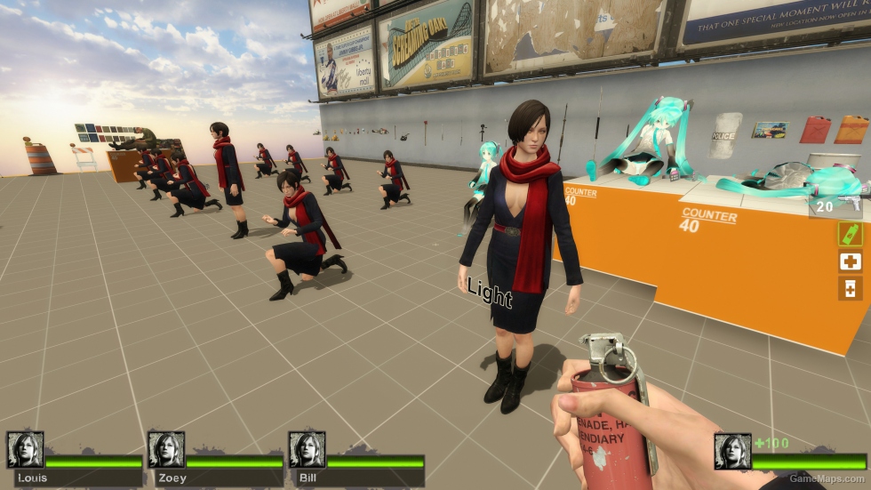 Only Carla Radames RE6 Zoey (request) (Mod) for Left 4 Dead 2 ...