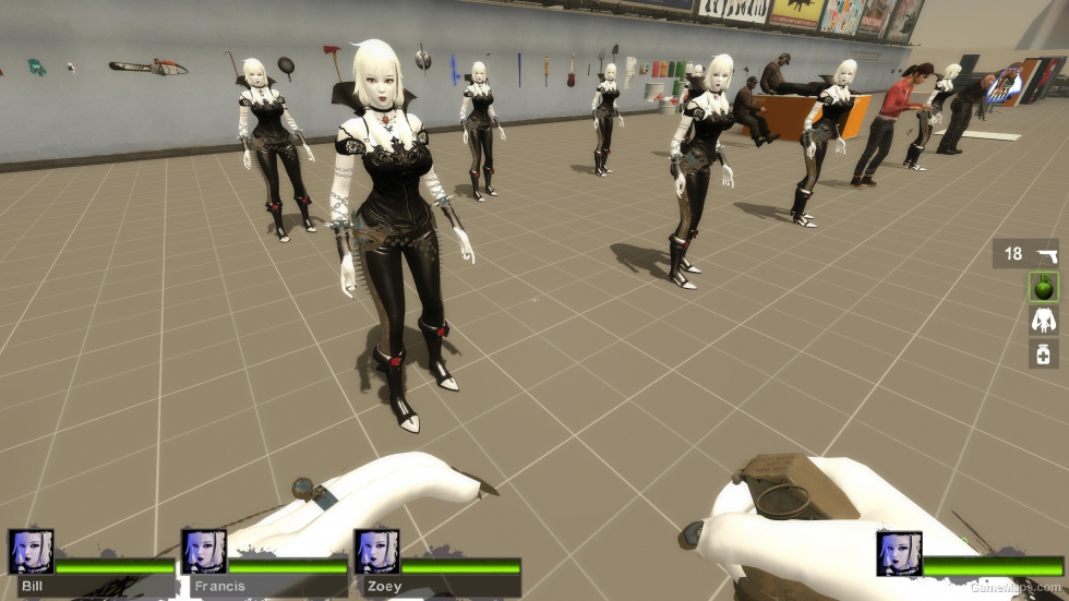 Only Arisha Royal Vampire Zoey (request) (Mod) for Left 4 Dead 2 ...