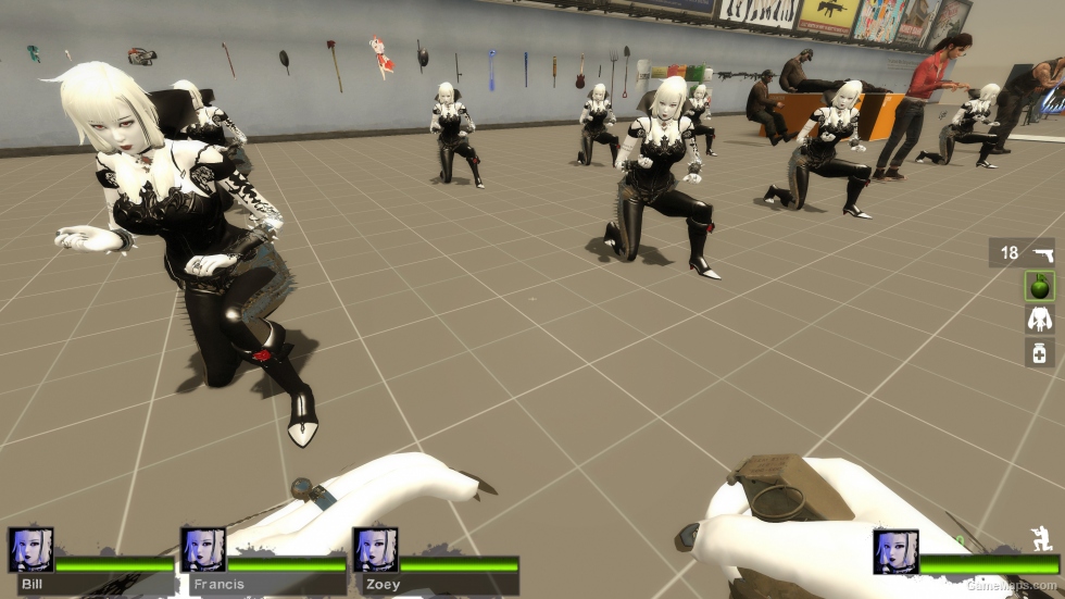 Only Arisha Royal Vampire Zoey (request) (Mod) for Left 4 Dead 2 ...