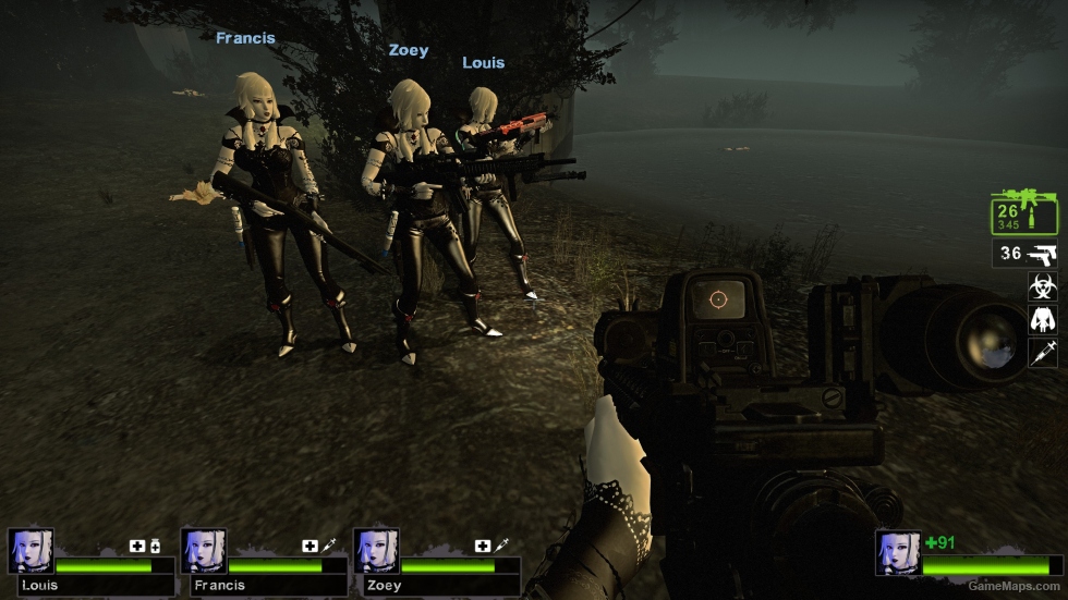 Only Arisha Royal Vampire Zoey (request) (Mod) for Left 4 Dead 2 ...