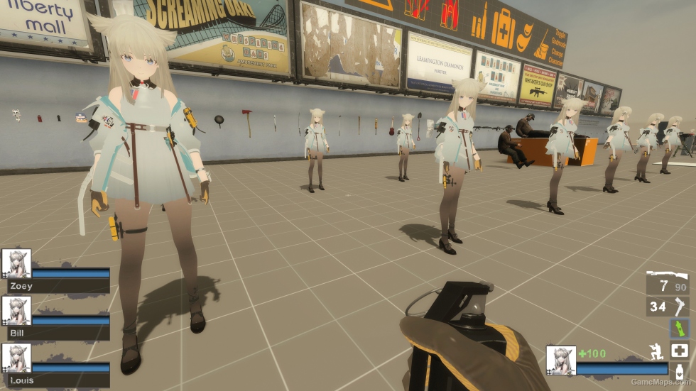 Only Arknights Endfield Perlica (request) (Mod) for Left 4 Dead 2 ...