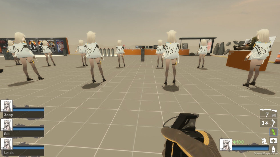 Only Arknights Endfield Perlica (request) (Mod) for Left 4 Dead 2 ...