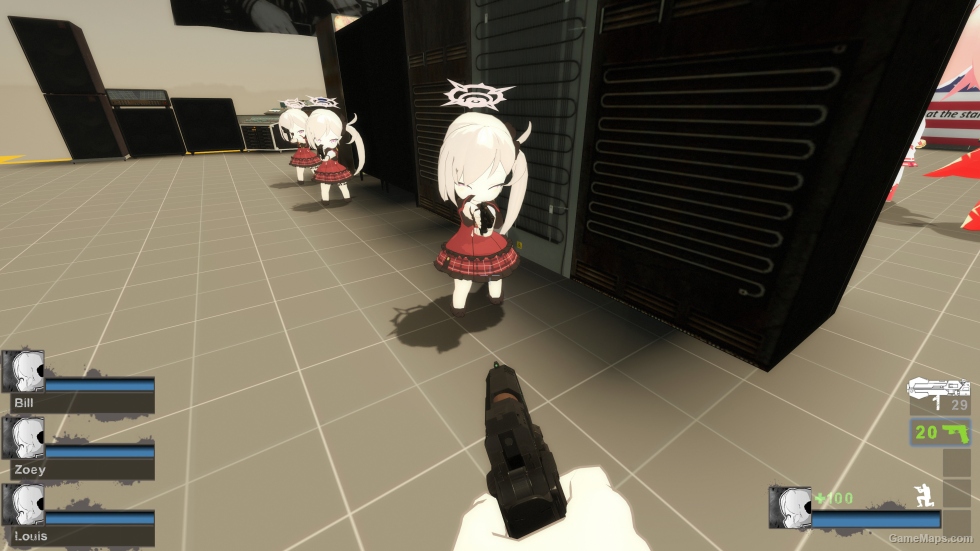 Only Asagi Mutsuki BA Zoey (request) (Mod) for Left 4 Dead 2 - GameMaps.com