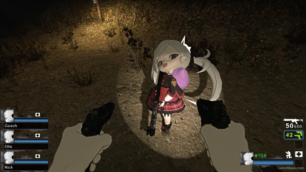 Only Asagi Mutsuki BA Zoey (request) (Mod) for Left 4 Dead 2 - GameMaps.com