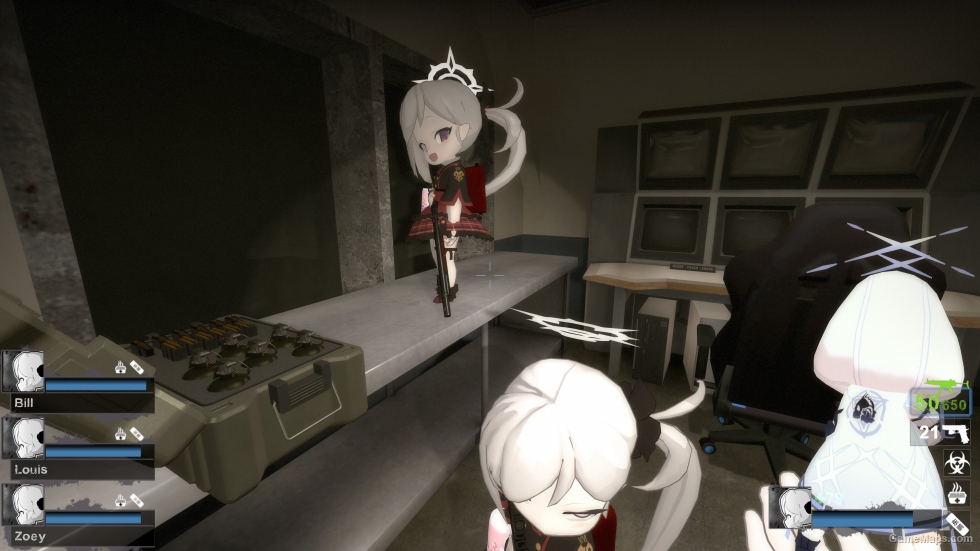 Only Asagi Mutsuki BA Zoey (request) (Mod) for Left 4 Dead 2 - GameMaps.com