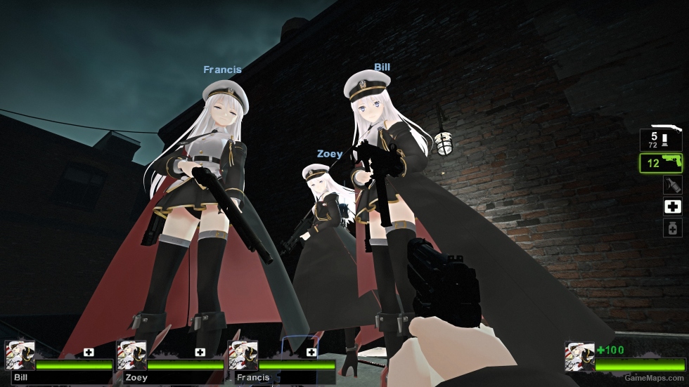 Only Azur Lane Enterprise Zoey (request) (Mod) for Left 4 Dead 2 ...