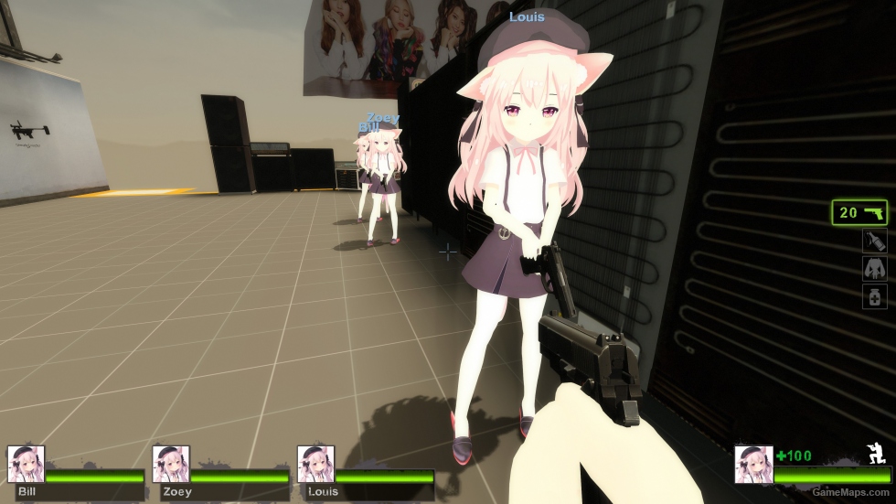 Only Azur lane Kisaragi Zoey (request) (Mod) for Left 4 Dead 2 ...