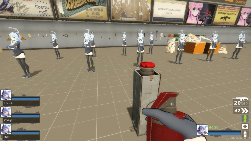 Only BA Amau Ako RNG Zoey (request) (Mod) for Left 4 Dead 2 - GameMaps.com