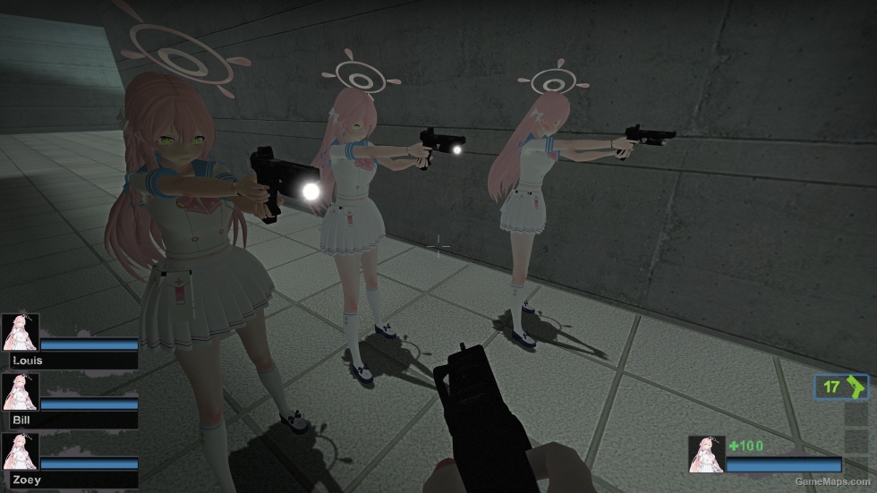 Only BA Hanako Zoey (request) (Mod) for Left 4 Dead 2 - GameMaps.com