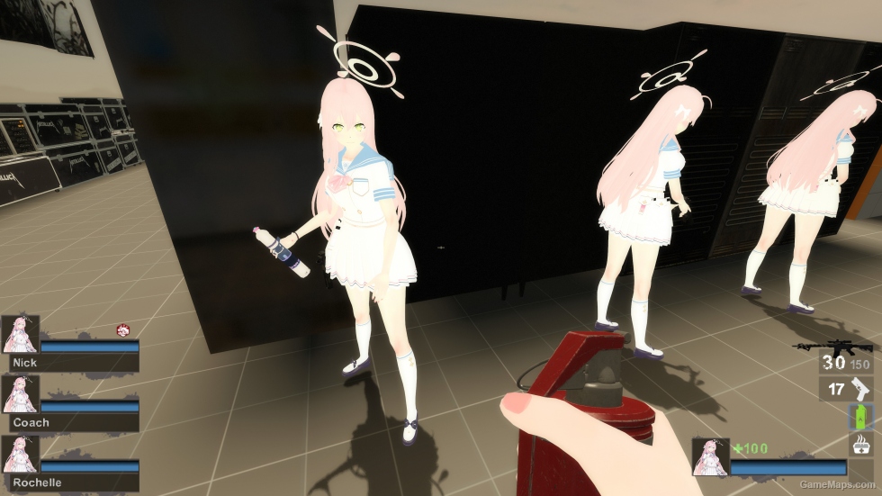 Only BA Hanako Zoey (request) (Mod) for Left 4 Dead 2 - GameMaps.com