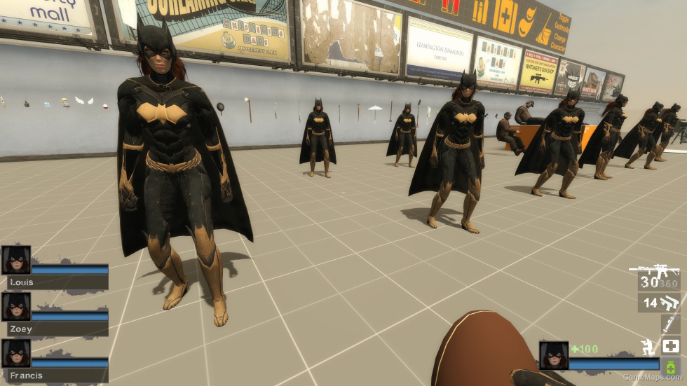 Only Batman Arkham Knight Batgirl (request) (Mod) for Left 4 Dead 2 ...