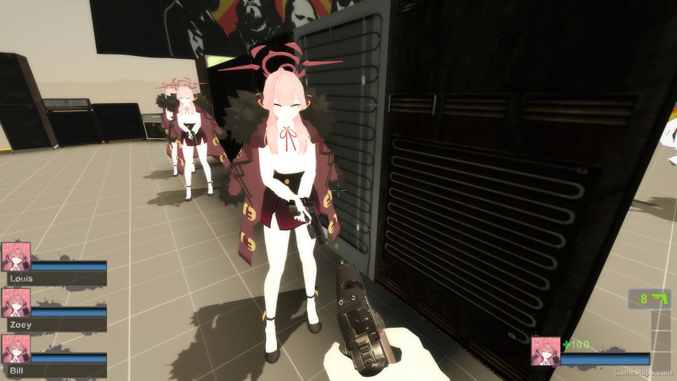 Only Blue Archive Aru Zoey (request) (Mod) for Left 4 Dead 2 - GameMaps.com