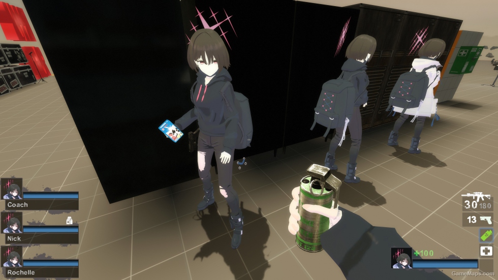 Only Blue archive Misaki (request) (Mod) for Left 4 Dead 2 - GameMaps.com