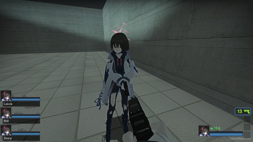 Only Blue archive Misaki (request) (Mod) for Left 4 Dead 2 - GameMaps.com