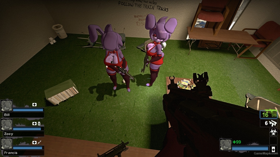 Only Bonfie Zoey (request) (Mod) for Left 4 Dead 2 - GameMaps.com