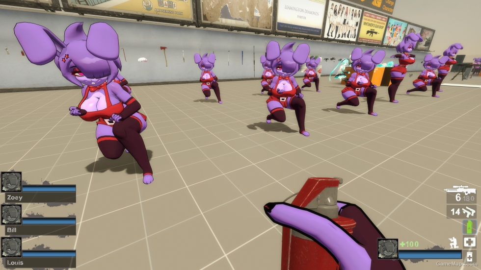 Only Bonfie Zoey (request) (Mod) for Left 4 Dead 2 - GameMaps.com