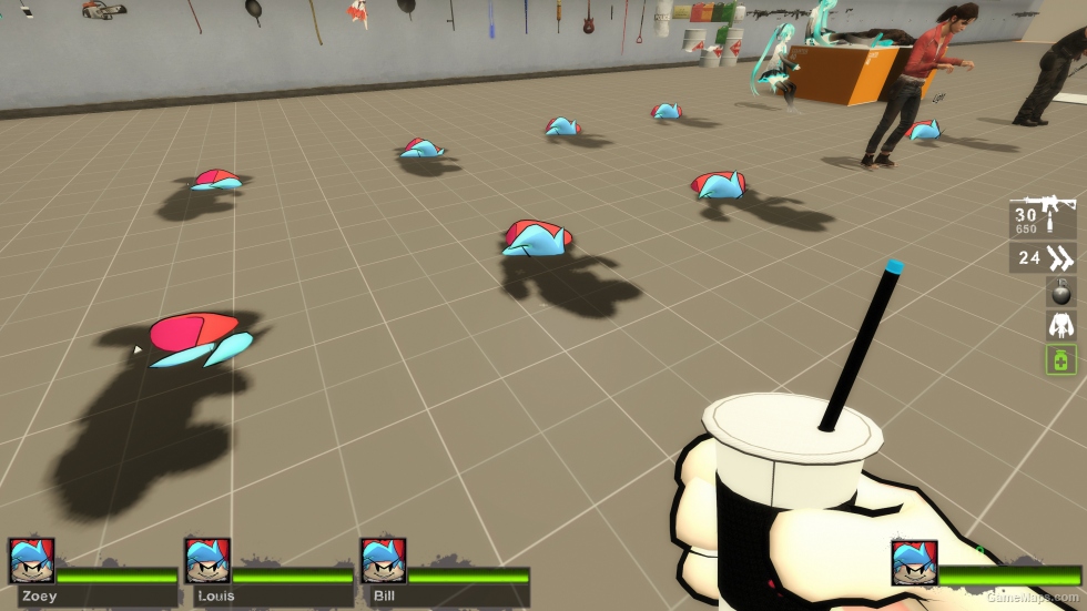 Only Boyfriend FNF (request) (Mod) for Left 4 Dead 2 - GameMaps.com