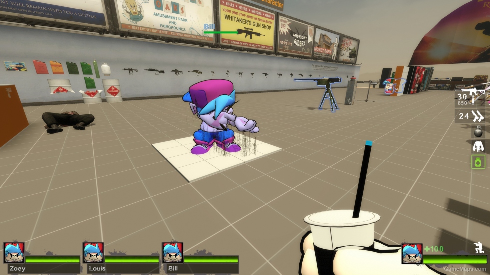 Only Boyfriend FNF (request) (Mod) for Left 4 Dead 2 - GameMaps.com