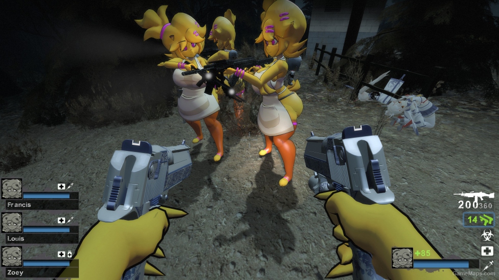 Only Chiku Zoey (request) (Mod) for Left 4 Dead 2 - GameMaps.com