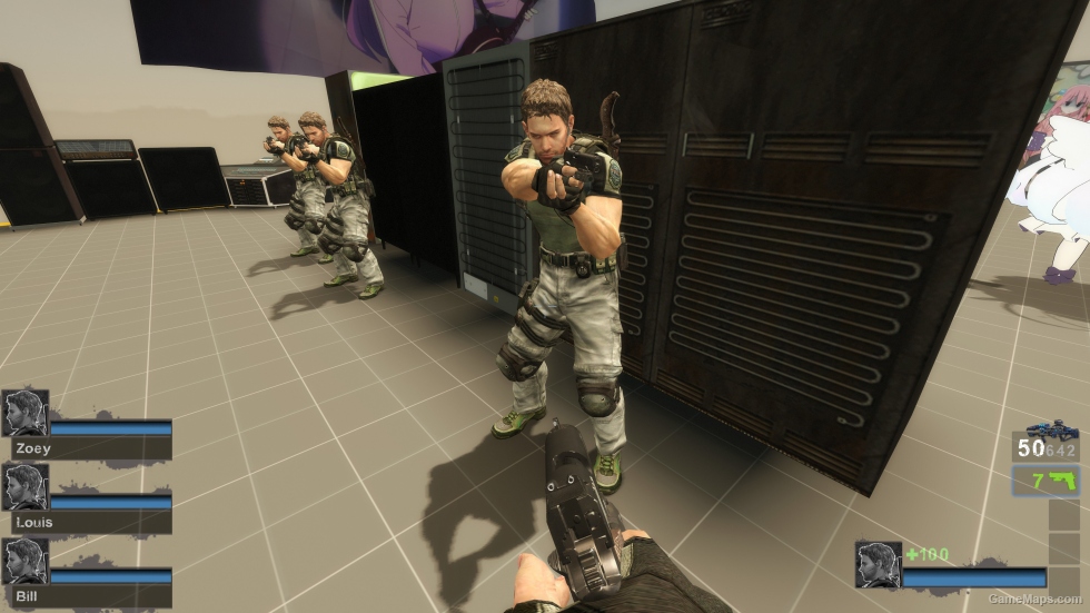 Only Chris Redfield RE5 (request) (Mod) for Left 4 Dead 2 - GameMaps.com