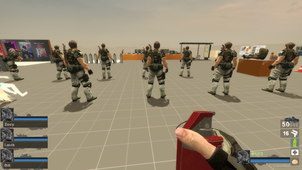 Only Chris Redfield RE5 (request) (Mod) for Left 4 Dead 2 - GameMaps.com