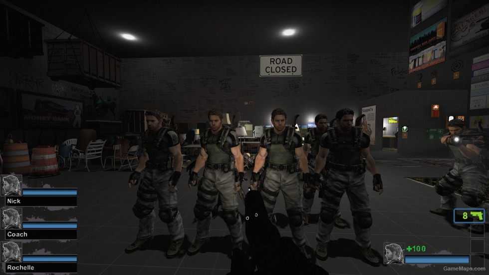 Only Chris Redfield RE5 (request) (Mod) for Left 4 Dead 2 - GameMaps.com