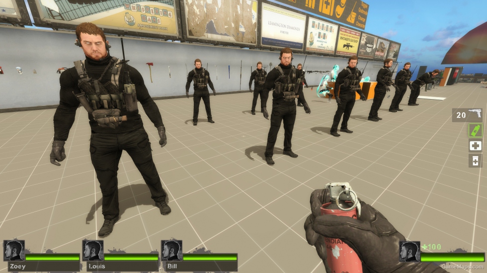 Only Chris Redfield Tactical Outfit RE8 (request) (Mod) for Left 4 Dead ...