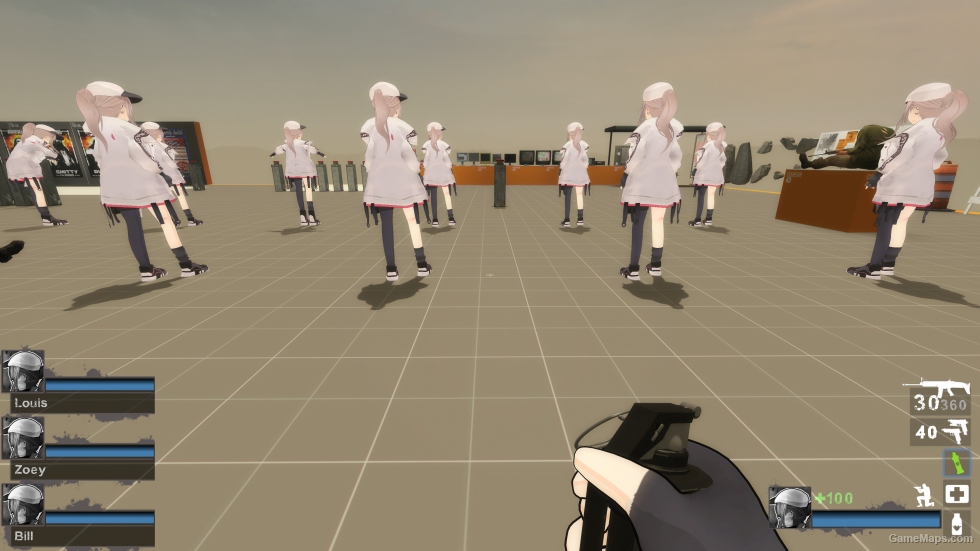 Only COMM AR 57 (request) (Mod) for Left 4 Dead 2 - GameMaps.com