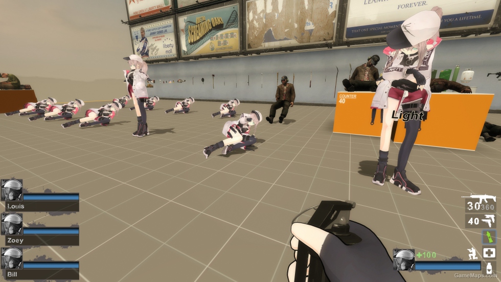 Only COMM AR 57 (request) (Mod) for Left 4 Dead 2 - GameMaps.com