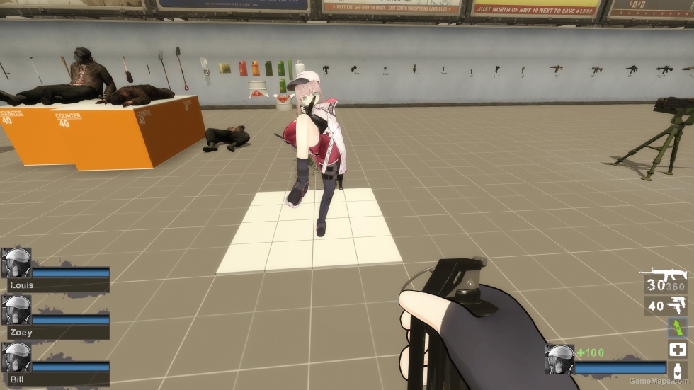 Only COMM AR 57 (request) (Mod) for Left 4 Dead 2 - GameMaps.com