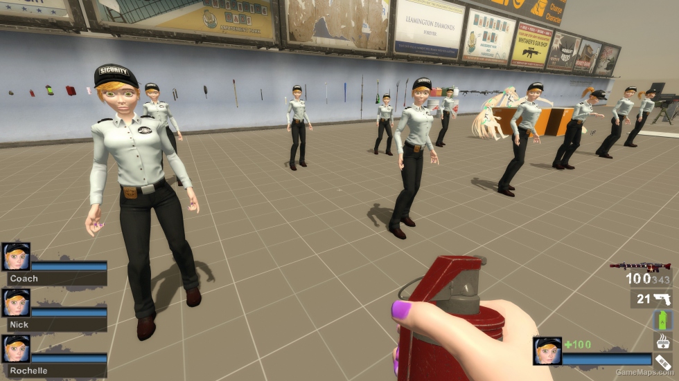 Only COMM FNAF Vanessa Zoey (request) (Mod) for Left 4 Dead 2 ...