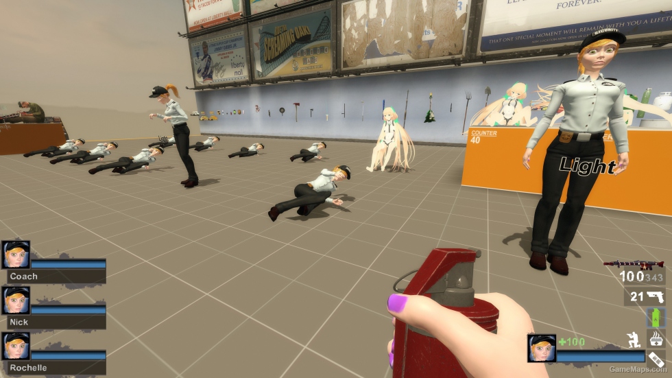 Only COMM FNAF Vanessa Zoey (request) (Mod) for Left 4 Dead 2 - GameMaps.com