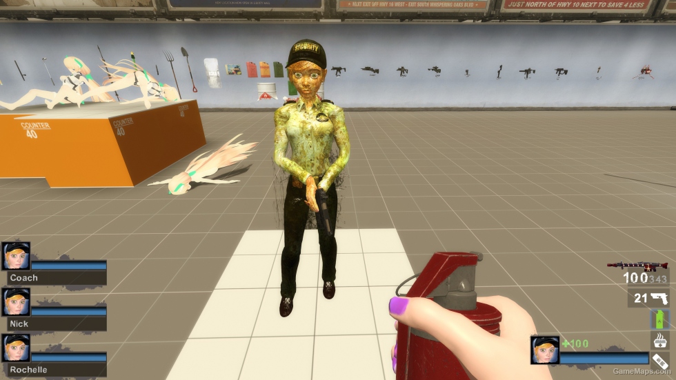 Only COMM FNAF Vanessa Zoey (request) (Mod) for Left 4 Dead 2 ...