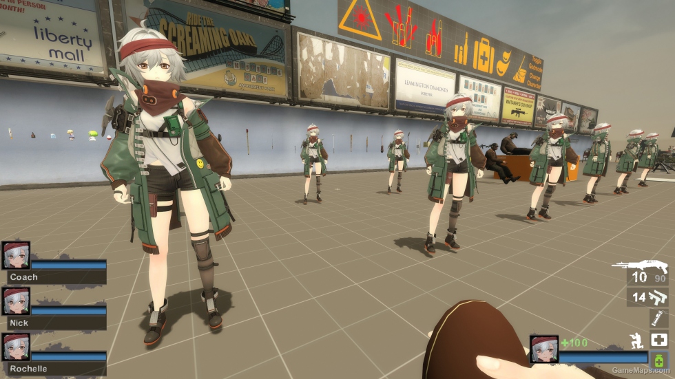 Only COMM GFL2 G11 Mechty (request) (Mod) for Left 4 Dead 2 - GameMaps.com
