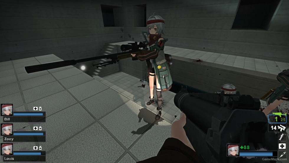 Only COMM GFL2 G11 Mechty (request) (Mod) for Left 4 Dead 2 - GameMaps.com