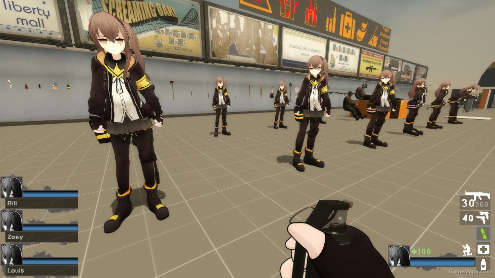 Only COMM UMP45 (request) (Mod) for Left 4 Dead 2 - GameMaps.com